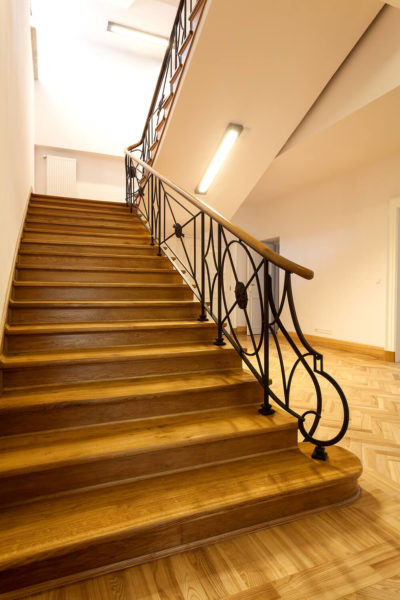 U shaped staircases | London staircase designer | Full installation