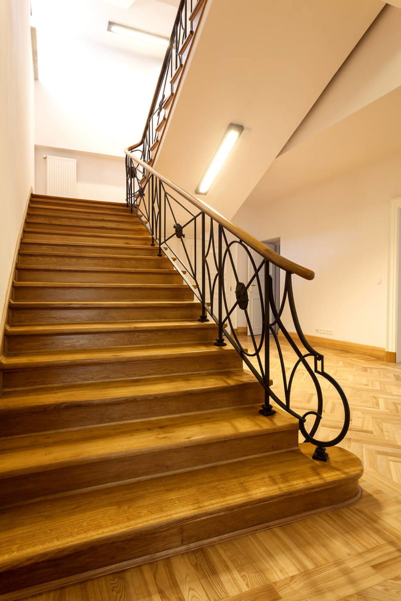 U shaped staircases | London staircase designer | Full installation